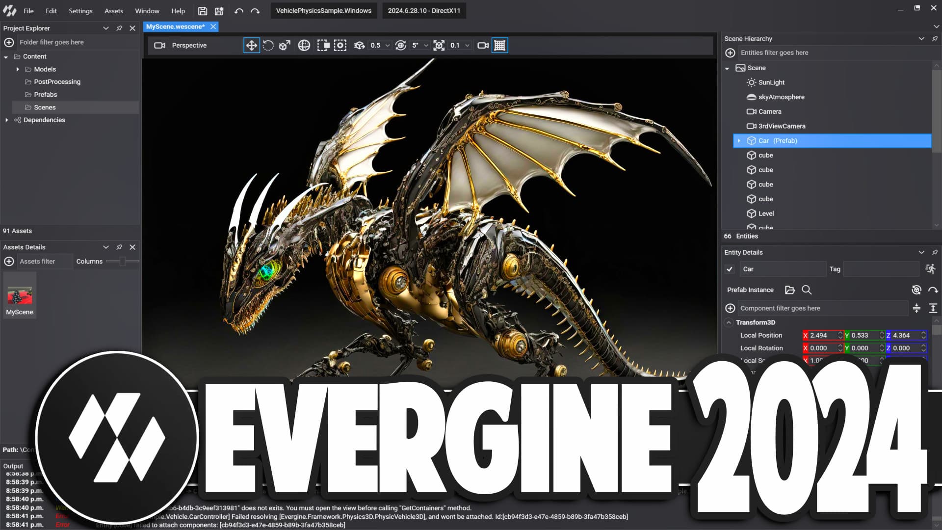 Evergine 2024 Release – GameFromScratch.com