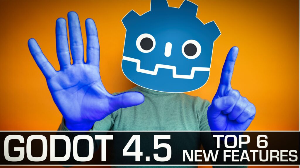 The Godot Engine 4.5 release is just around the corner so today we take a look at the top 6 "best" new features coming soon.