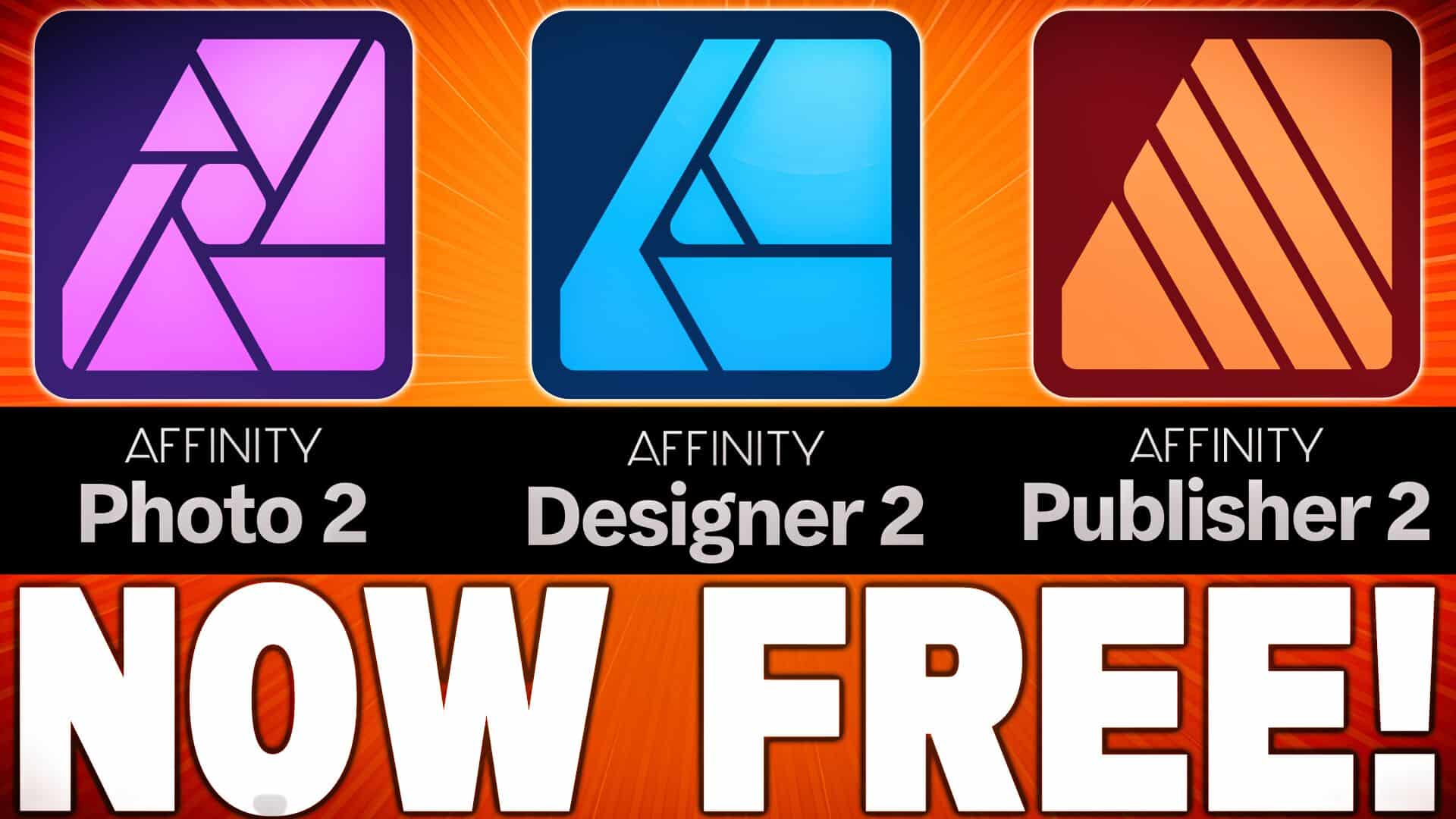 All Affinity Products Now FREE – GameFromScratch.com